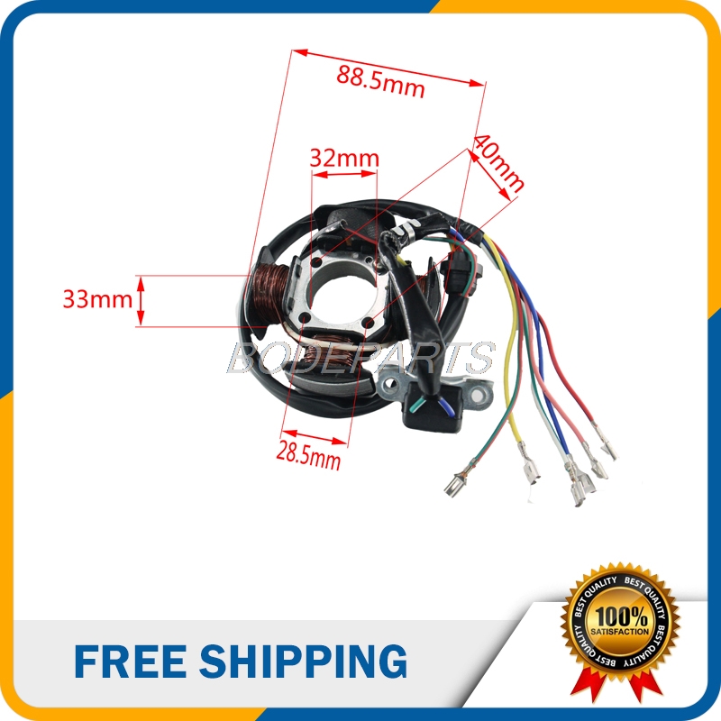 Motorrad Motor- Teile CG125 4 Pole Stator Spulen F... – Grandado
