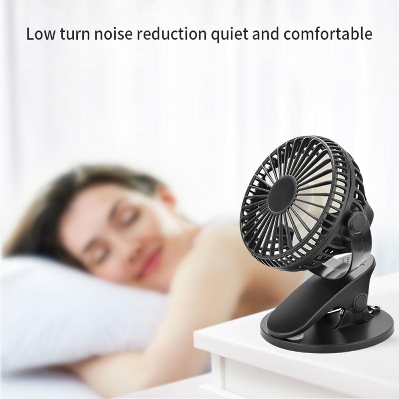 Portable Mini Fan 360 Adjustable Head Hand-held El... – Vicedeal