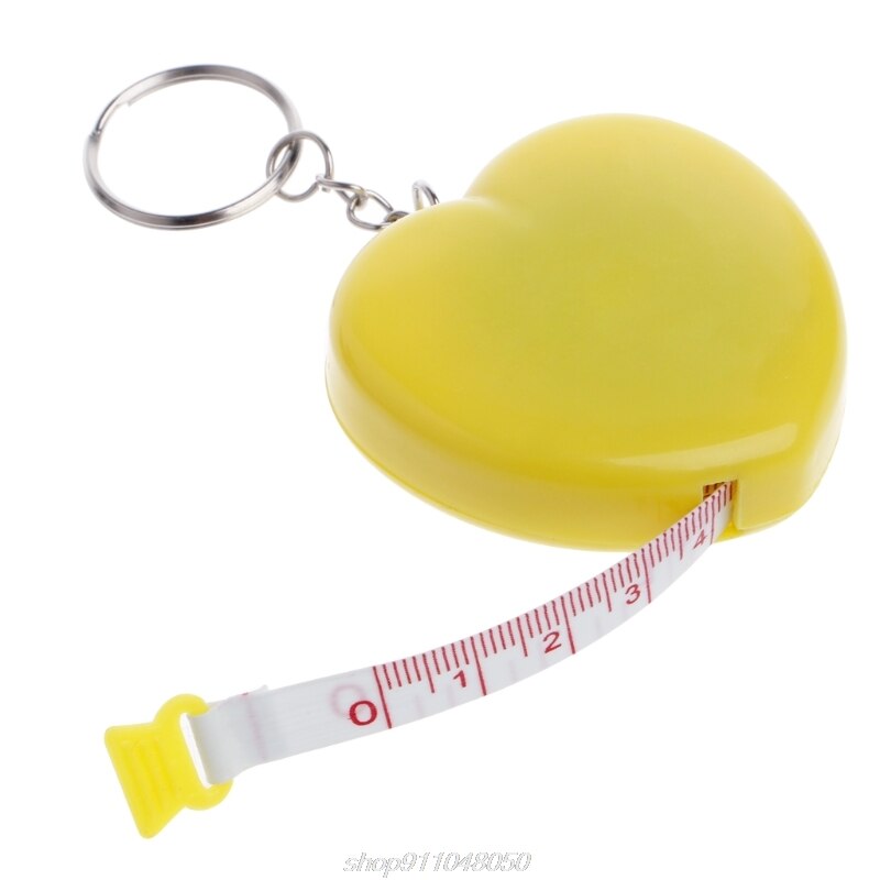 Keychain Portable Retractable Ruler Heart-shaped T... – Vicedeal