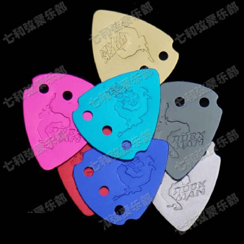 10 Pcs Mix kleur Aluminium Plectrums Plectrum Spel... – Vicedeal