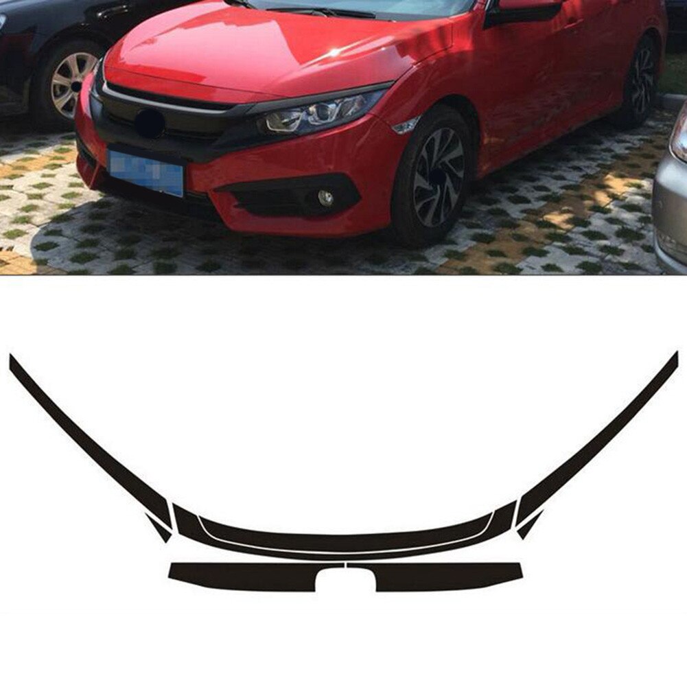 Paper Bumper Grille Sticker Trim 1 Set Decal Decor... – Grandado