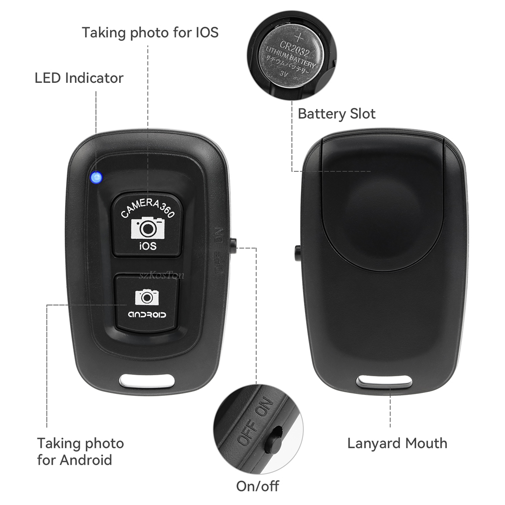 Remote Shutter Release Bluetooth-compatible Contro... – Grandado