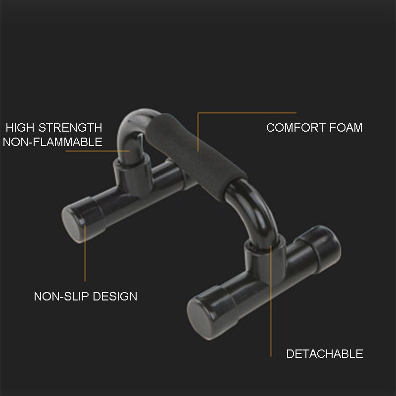 1 Pair Push Up Bars Strength Training Stands Non-S... – Grandado