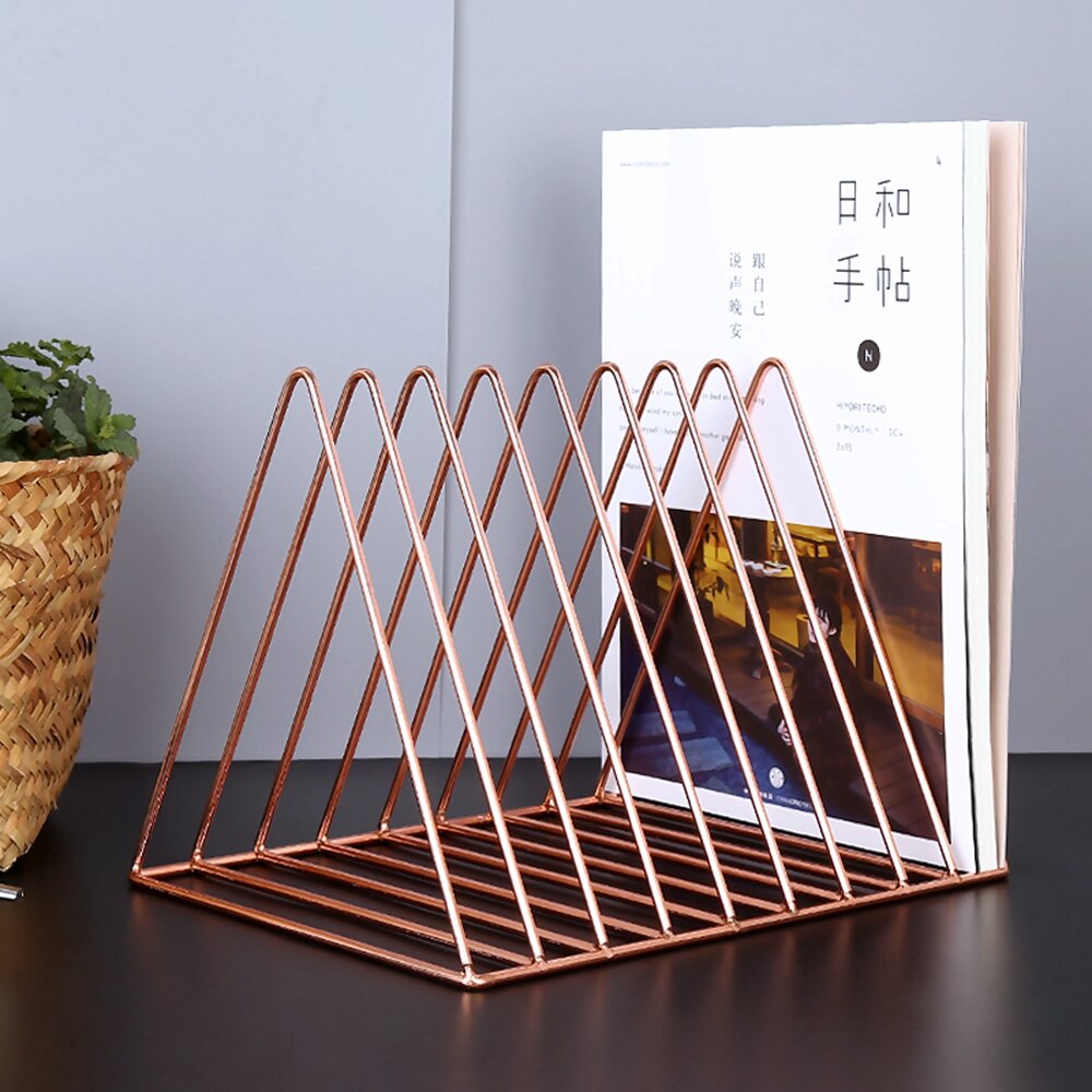 Nordic Driehoek Eenvoudige Smeedijzeren Desktop St... – Grandado