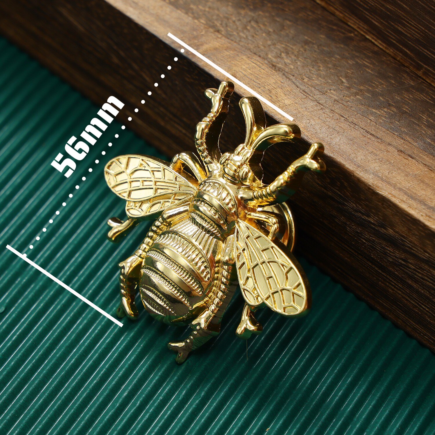 1pc Bee Shape Wardrobe Knob Brass Furniture Handle... – Grandado