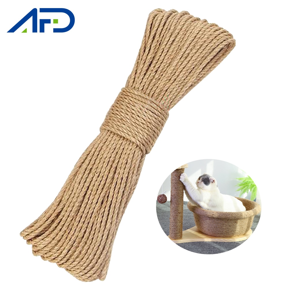 20M/50M Kat Klimrek Vervanging Touw Sisal Touw Diy... – Grandado