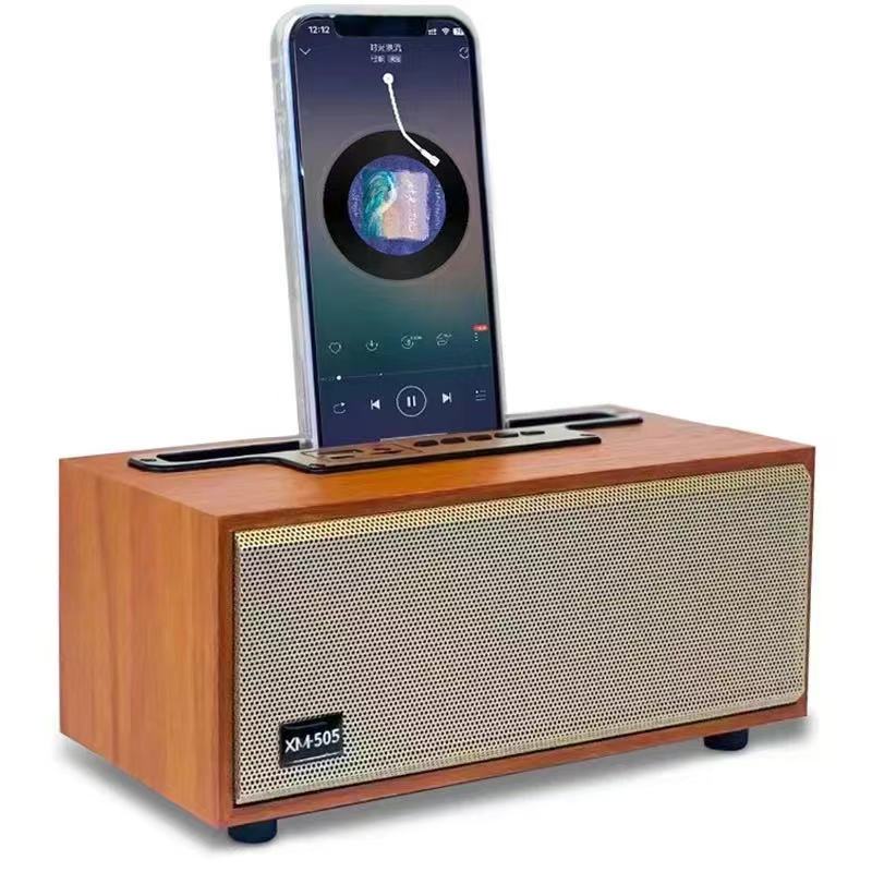 Multifunction Wooden Wireless Bluetooth Speaker TW... – Grandado
