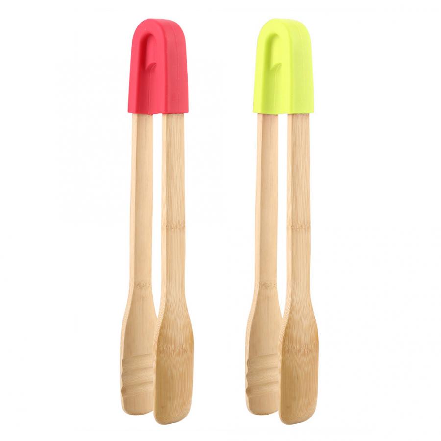 Trä bbq klämma buffé mat tång bröd biff kök klämma... – Grandado