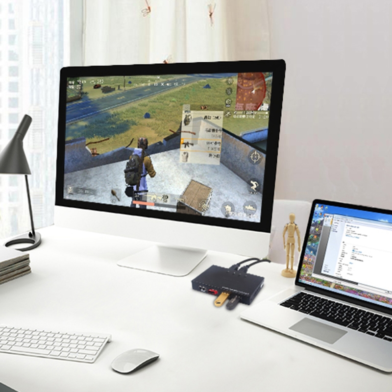 USB Switch 4 Computers PC Sharing One Monitor 4 Po... – Vicedeal