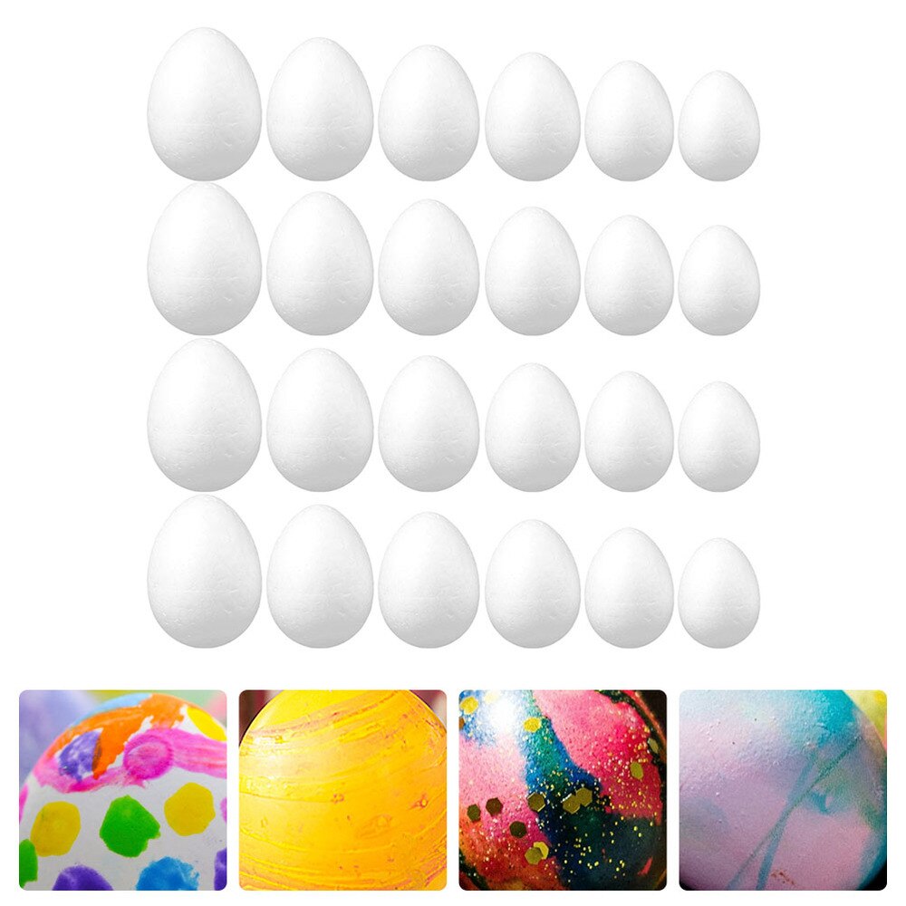 24Pcs Easter Eggs Simulation Easter Eggs DIY Easte... – Grandado