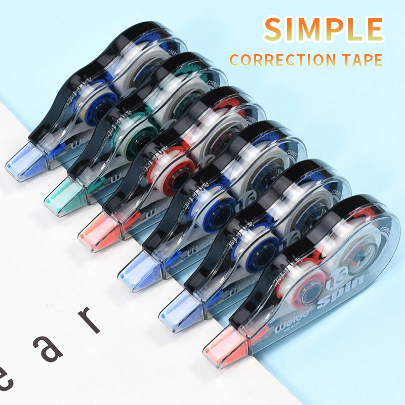 3pcs/pack8278 Correction Tape Roller 5mx5mm White ... – Vicedeal