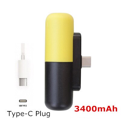 3300mAh Capsule Portable Power Bank USB Battery Ch... – Grandado