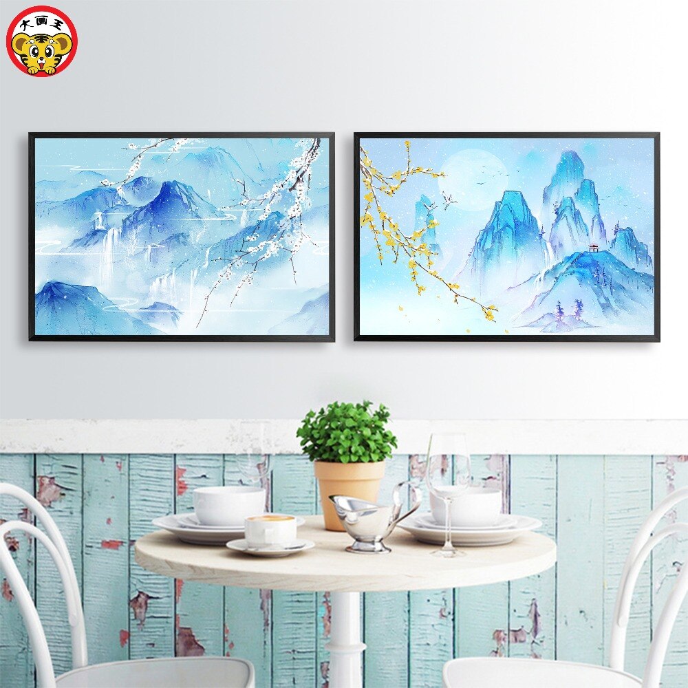 painting by numbers art paint by number Chinese an... – Grandado