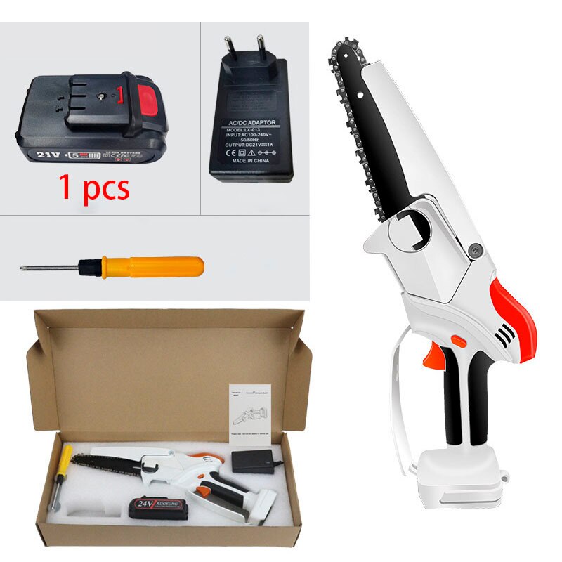 Mini Electric Chain Saw 6 Inch Cordless Electric P... – Grandado