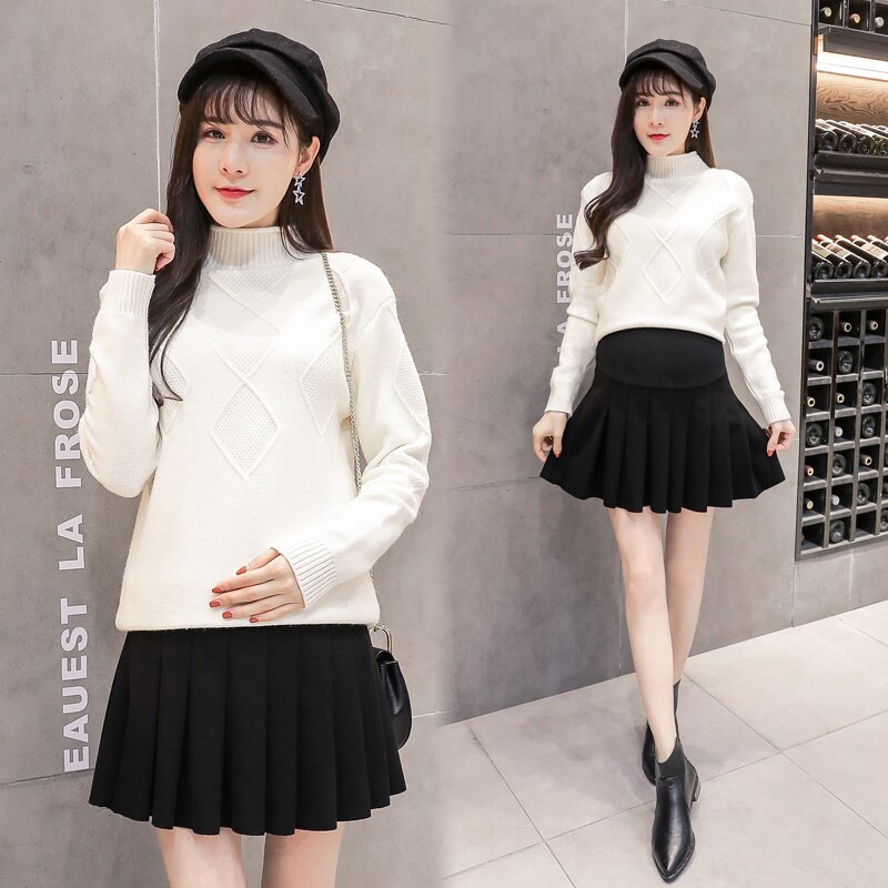 Afei Tony Maternity Mini Skirts Pregnant Women Aut... – Vicedeal