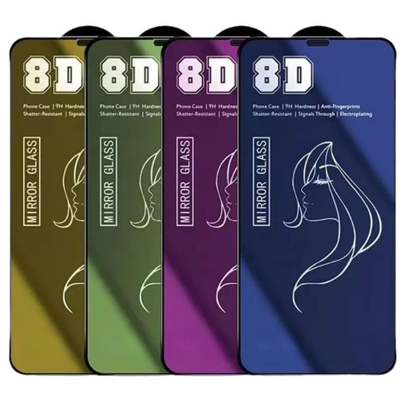 8D Mirror Tempered Glass for Apple IPhone 16 Plus ... – Vicedeal