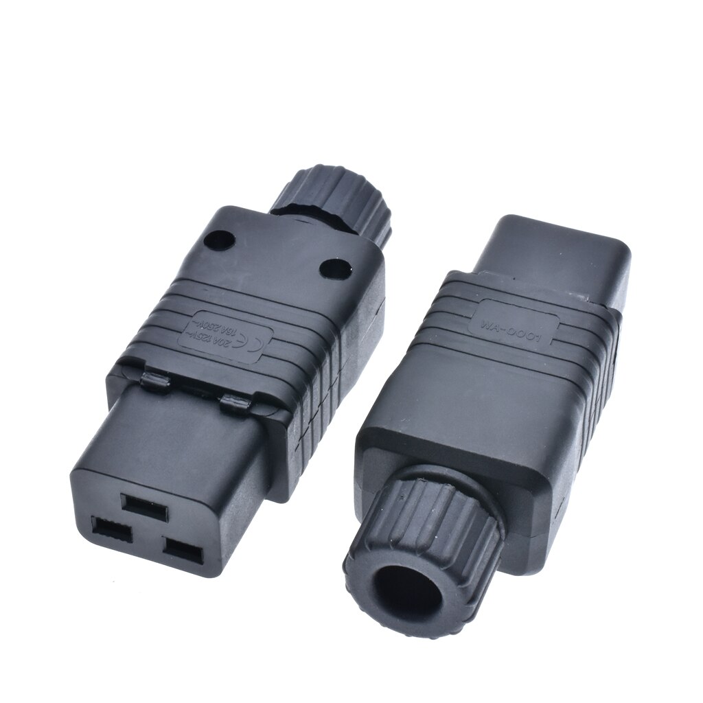 Female Male 16A 250V CE Copper IEC320 C19 C20 PDU ... – Grandado