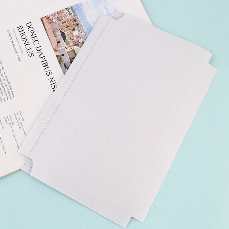 10sheets/set Transparent Self-adhesive Film Book C... – Grandado