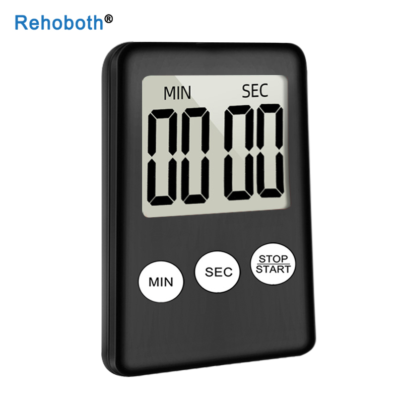 Super Thin LCD Digital Screen Kitchen Timer Square... – Vicedeal