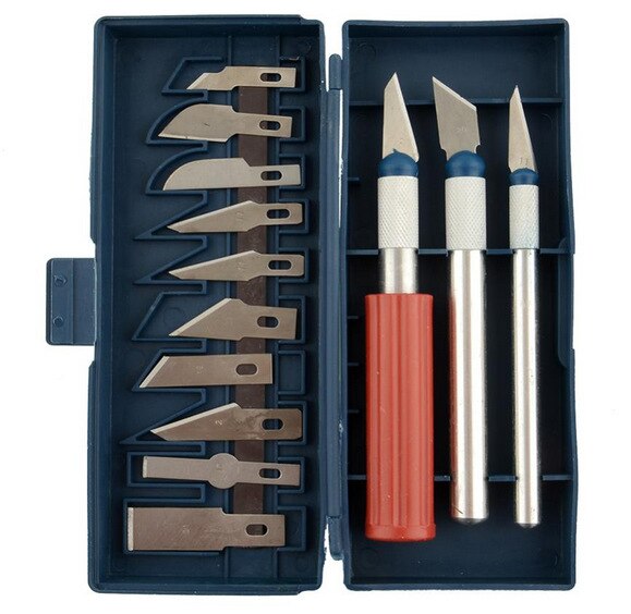Carving Knife 13pcs Hobby Knife Set Gravar Burin C... – Vicedeal
