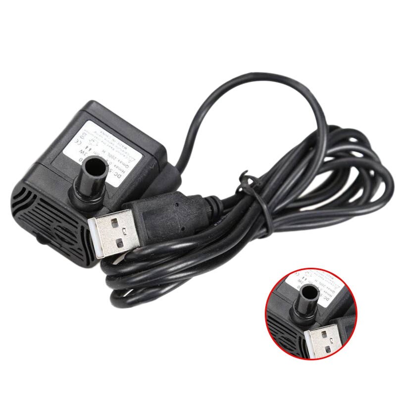 -Ultra-Quiet Mini Brushless Usb Water Pump 5V 70Cm... – Grandado