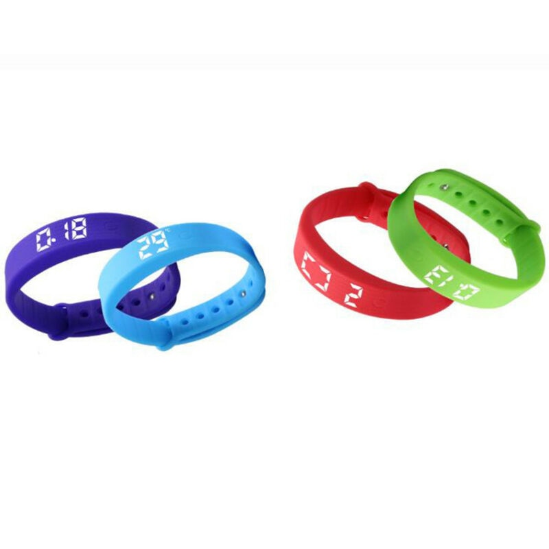 W5S Smart Bracelet LED Watch Sleeping Pedometer Vi... – Grandado