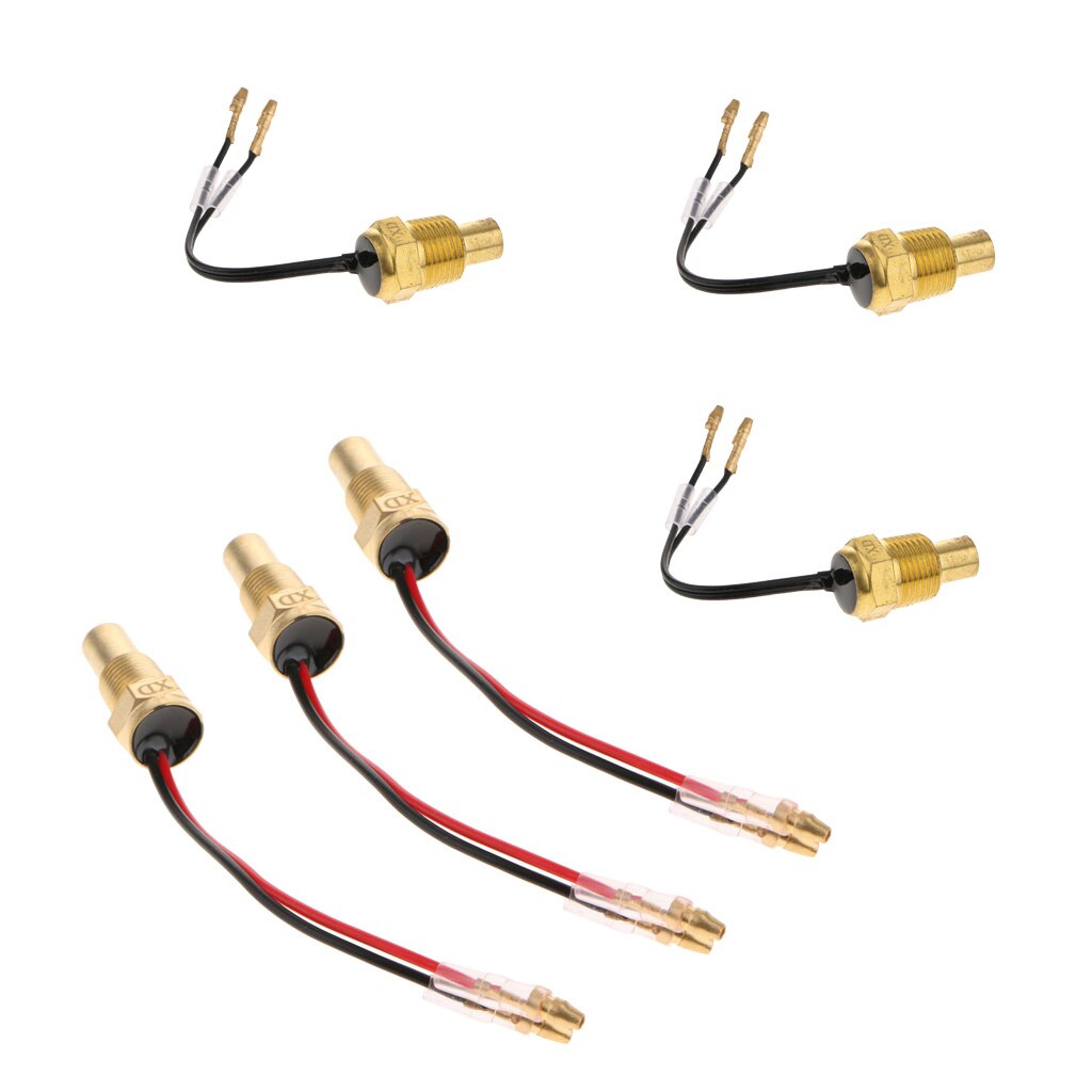 Set of 6 Car Truck SUV Water Temp Gauge Sensor Yel... – Grandado