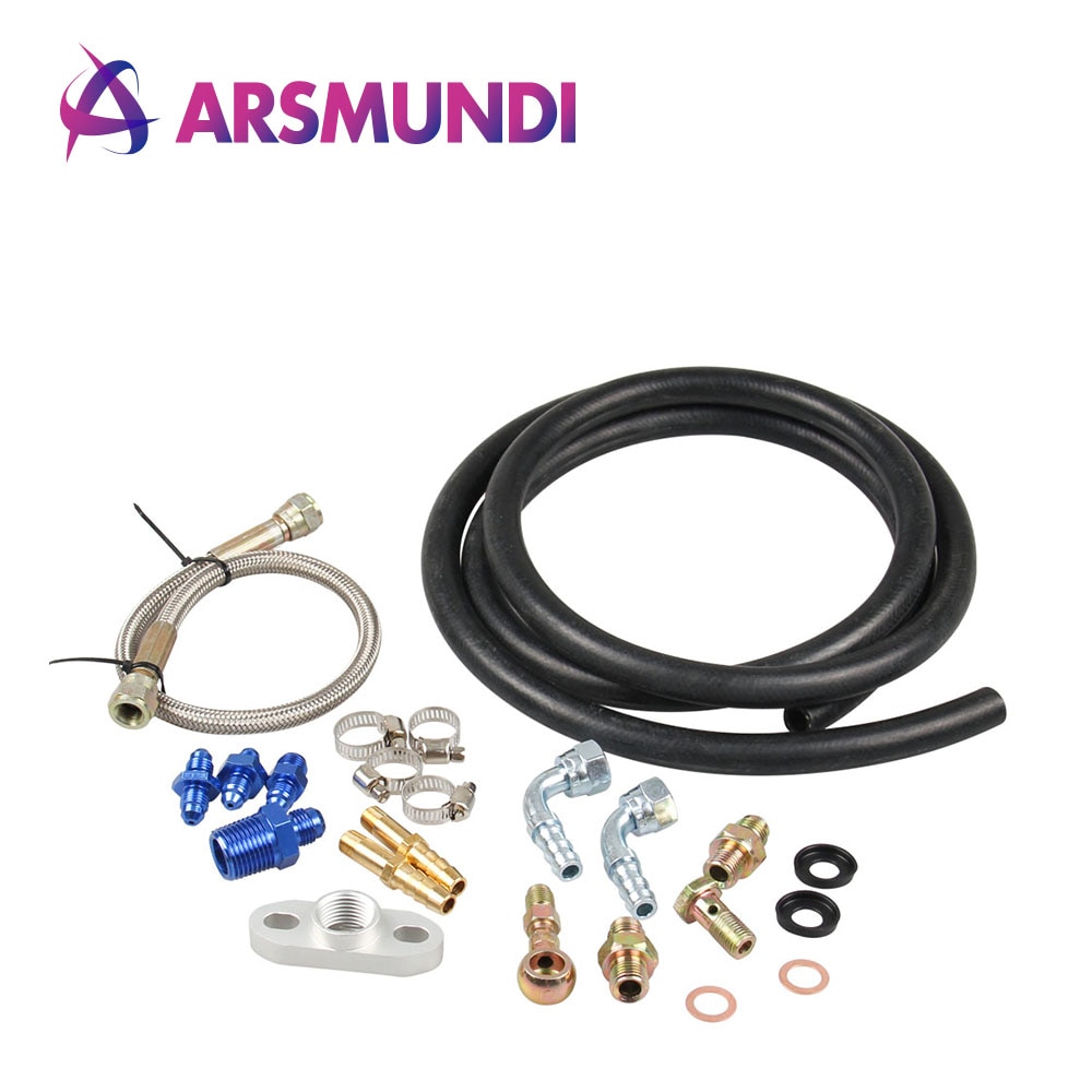 Complete Bolt On Turbo Charger Oil & Water Feed Dr... – Vicedeal