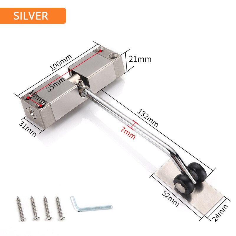 KAK Stainless Steel Automatic Spring Door Closer D... – Vicedeal
