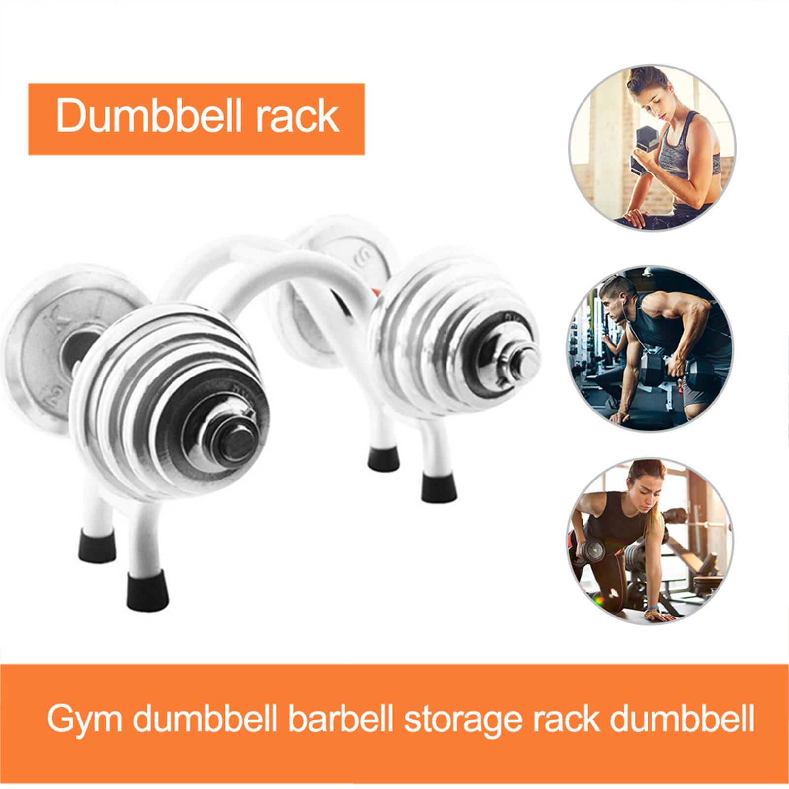 Compact Halter Stalen Rek Halter Barbell Opbergrek... – Vicedeal