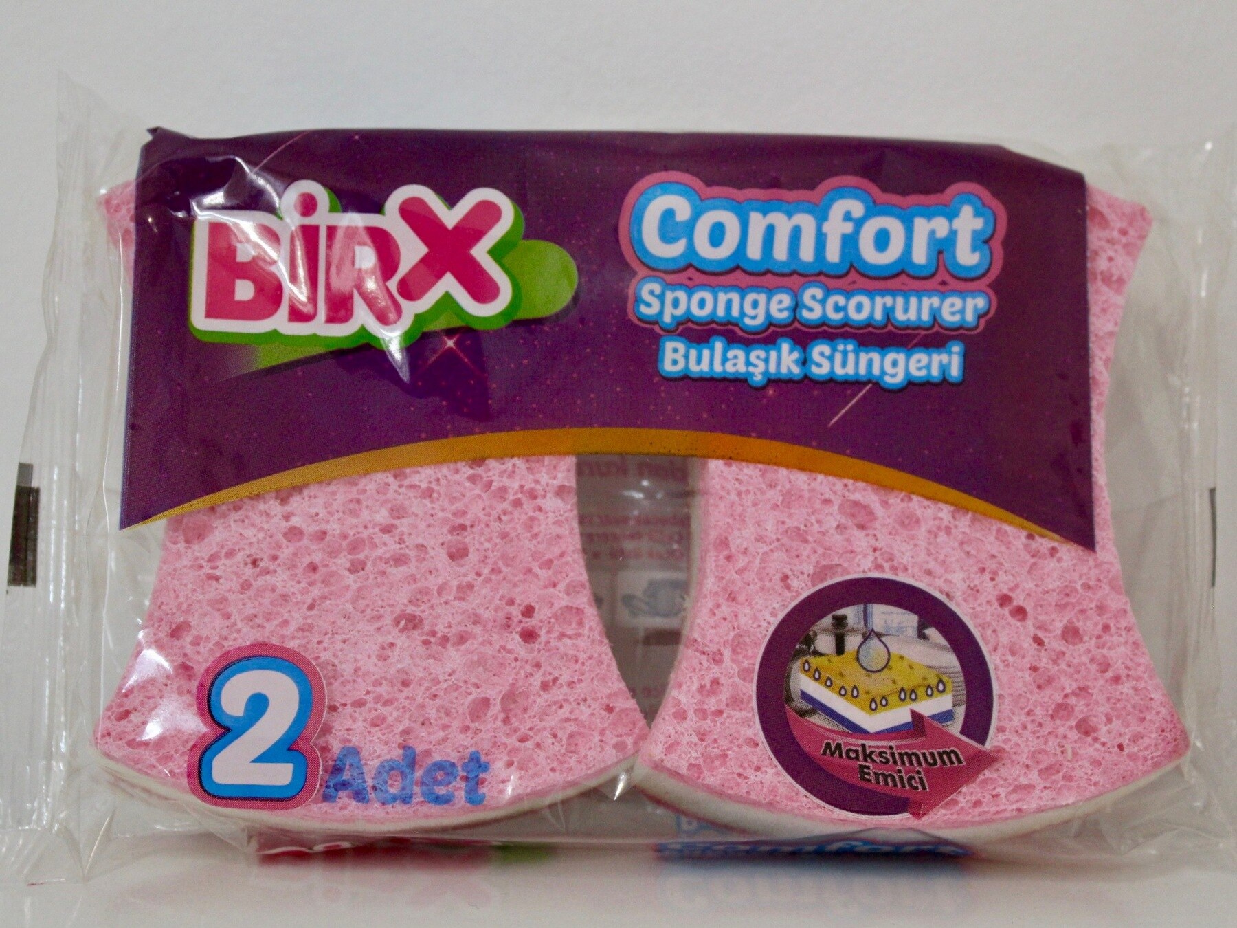 Birx Comfort Cellulosic Scouring pad 2 Li 2 Packag... – Grandado