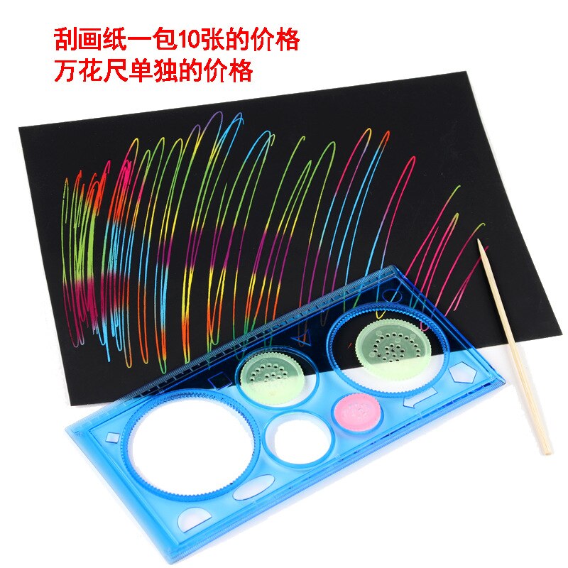 Children Scratch Drawing Paper Colorful Scratch Dr... – Vicedeal