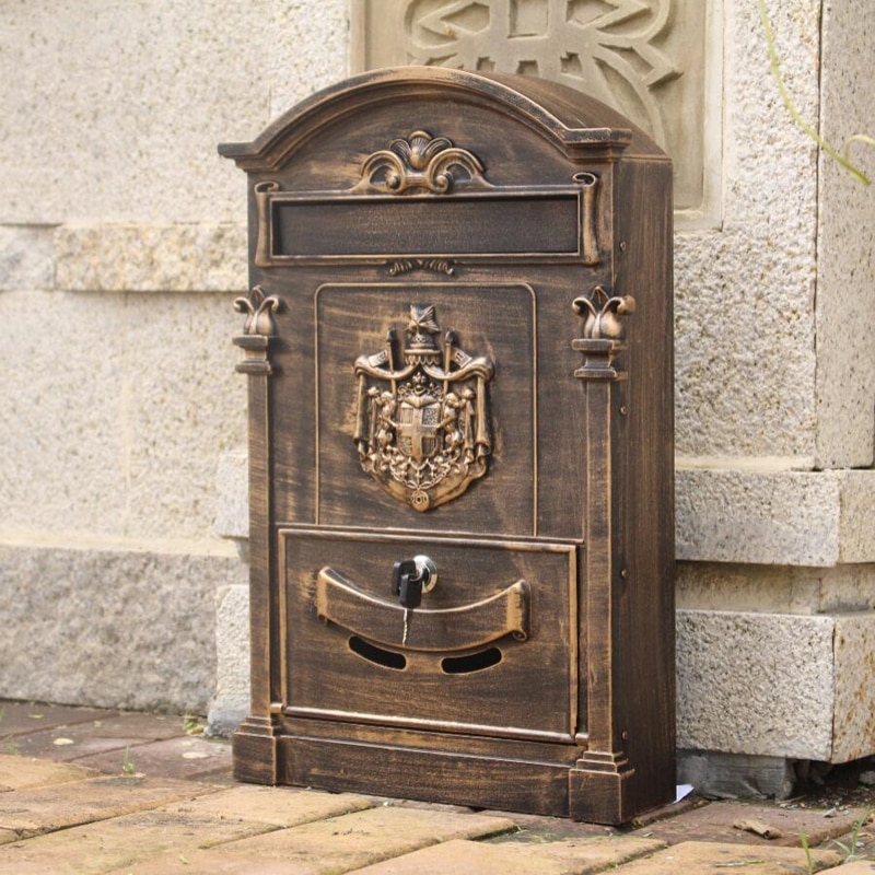 46*30 cm Retro Classic Villas Mailbox Plus Size Ou... – Vicedeal