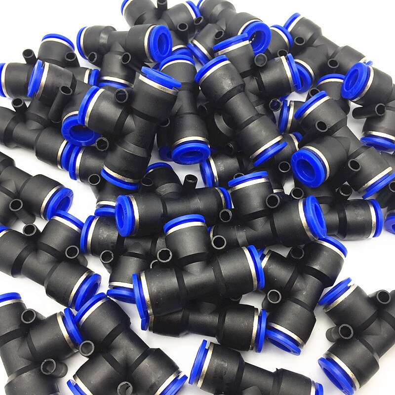 100 stk/pakning pneumatiske koblinger t type 3- -v... – Vicedeal