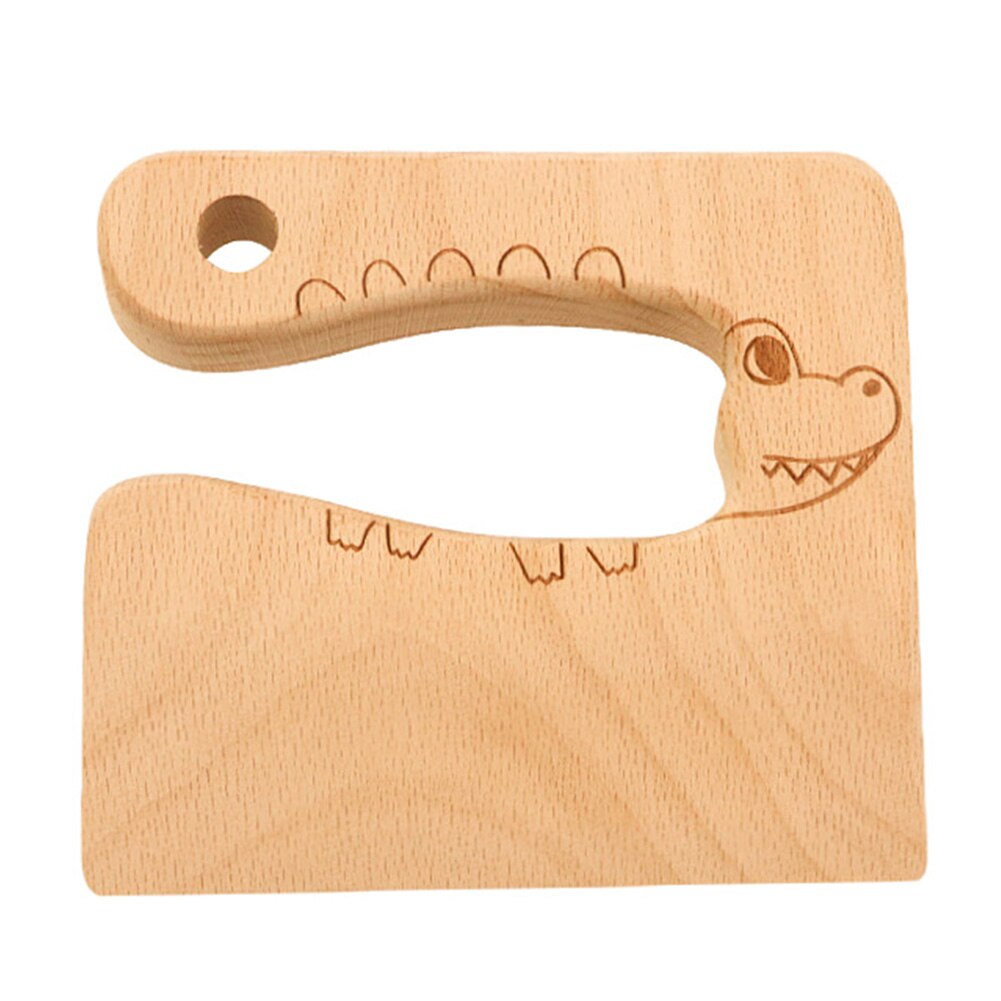 Wooden Kids Cutter Cute Cartoon Animals Shape Kitc... – Grandado