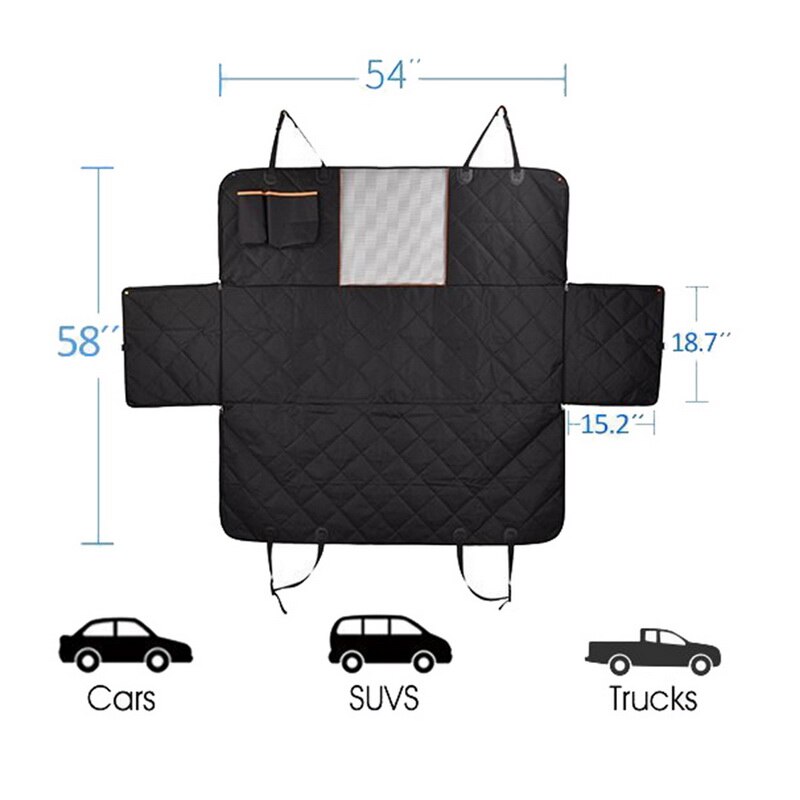 Car Seat Cover Dog Car Mat Waterproof Pet Carrier ... – Grandado