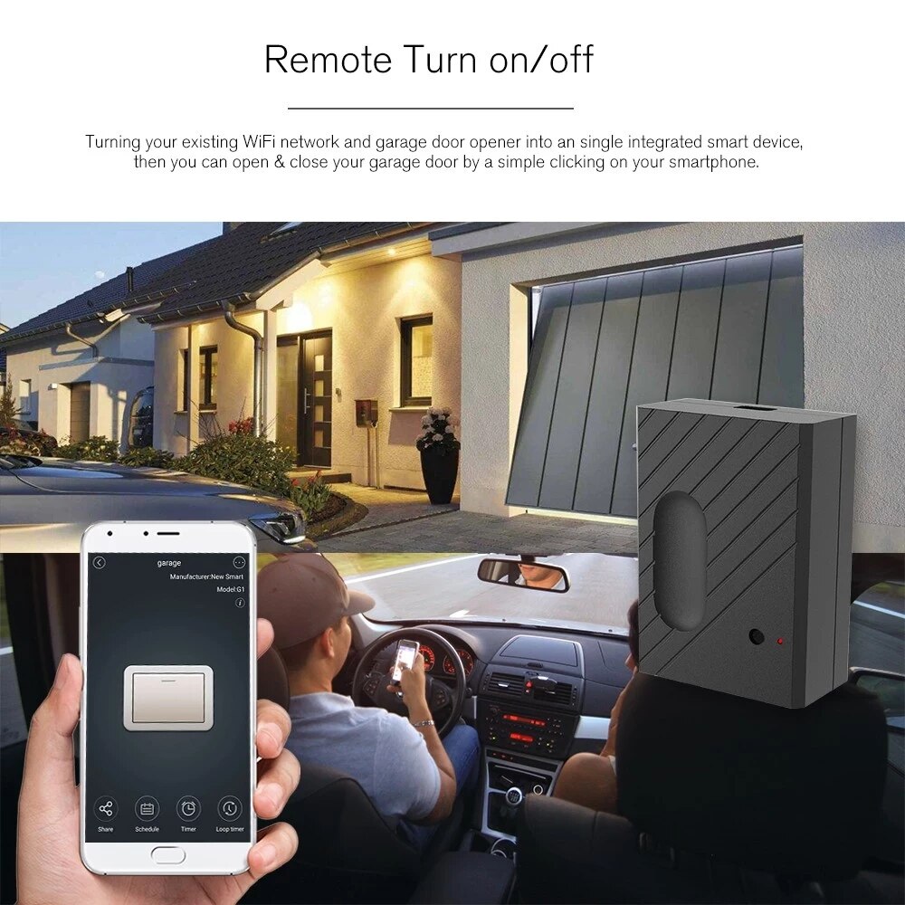 eWelink Smart Garage door switch opener WiFi garag... – Grandado