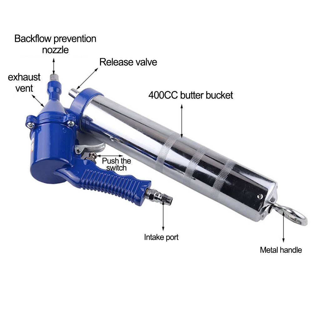 Pneumatic Compressor Pump 400cc Grease Gun Oiling ... – Grandado