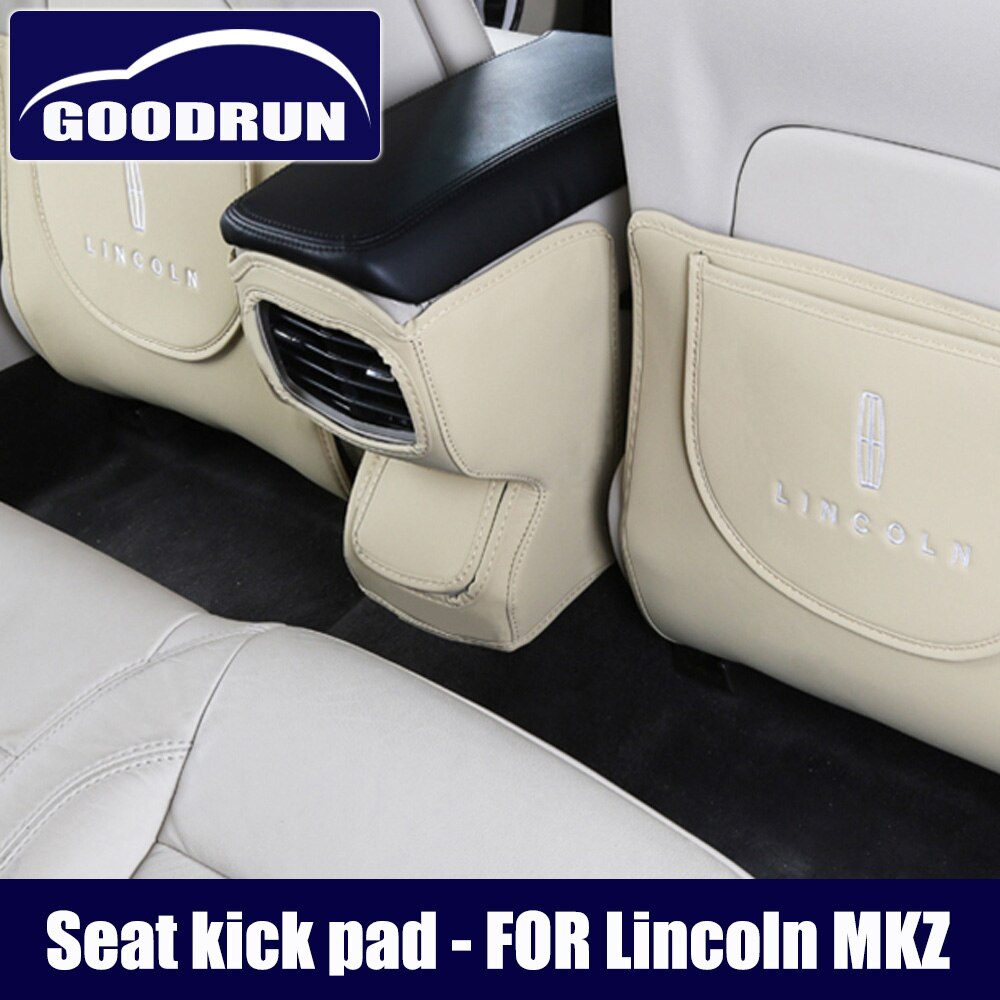 Car seat kick mat for Lincoln MKZ leather seat bac... – Grandado