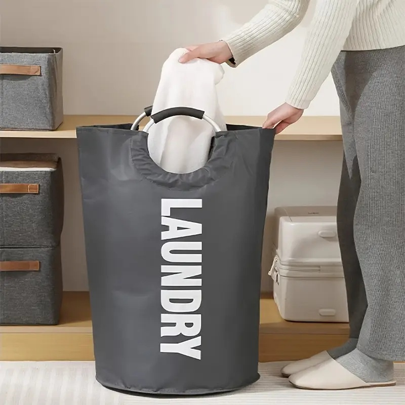 Extra-Large Waterproof Laundry Basket with Padded ... – Grandado