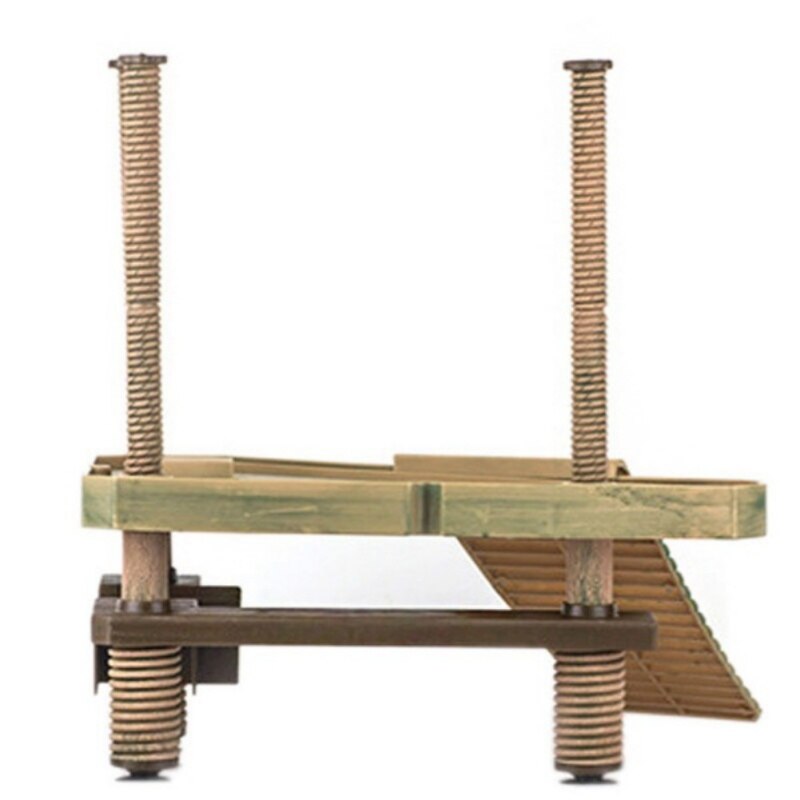 Reptile Large Turtle Square Pier Platform With Ram... – Grandado