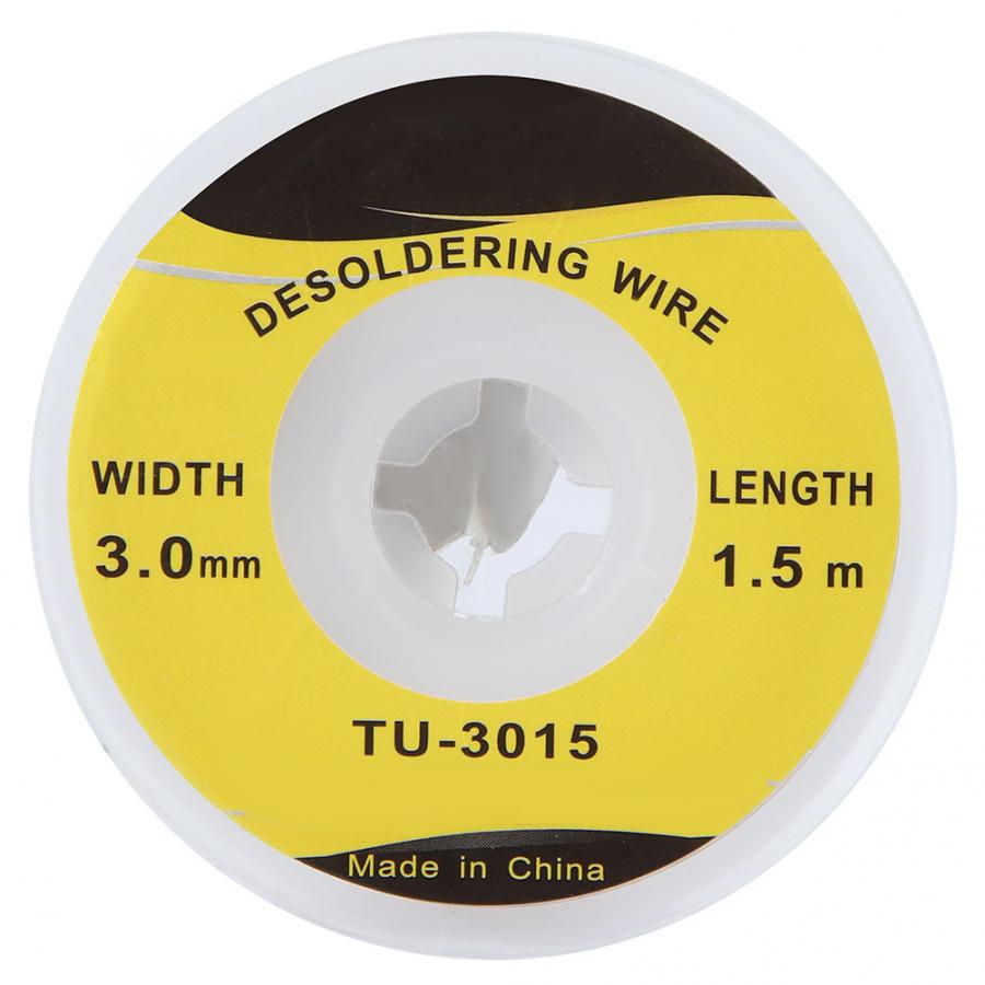 Desoldering wire 1.5m 3.0mm BGA Solder Wick Desold... – Grandado