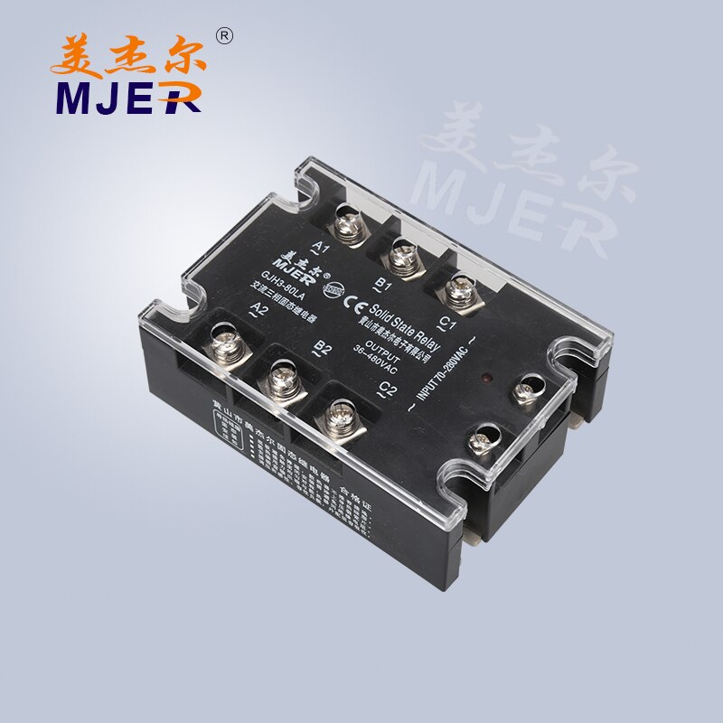 SSR 3- Phase SSR-80A AC to AC 80LA SSR Three Phase... – Grandado