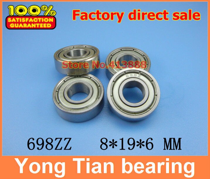 (1 stks) dunne wand groefkogellager 698ZZ 698-2RS ... – Vicedeal