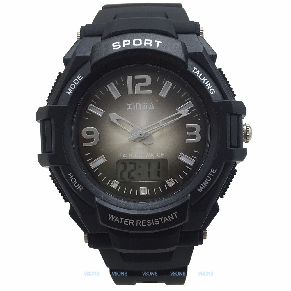 Spanish Analog-Digital Dual Display Talking Wrist ... – Grandado