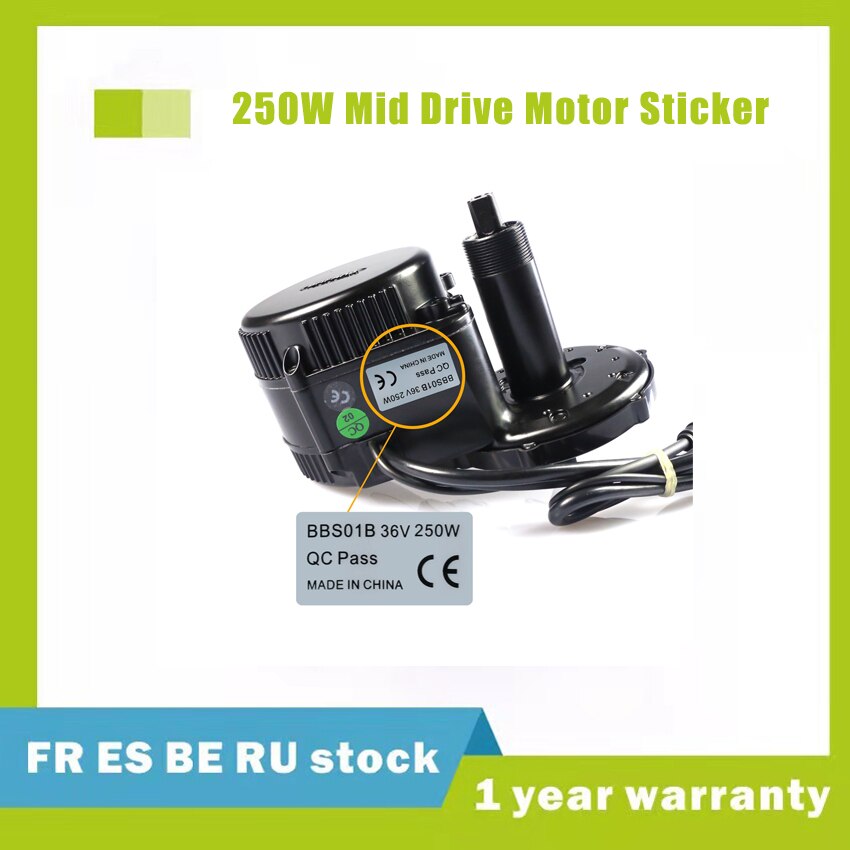36V 250W Mid Drive Motor Sticker Electric Bicycle ... – Vicedeal