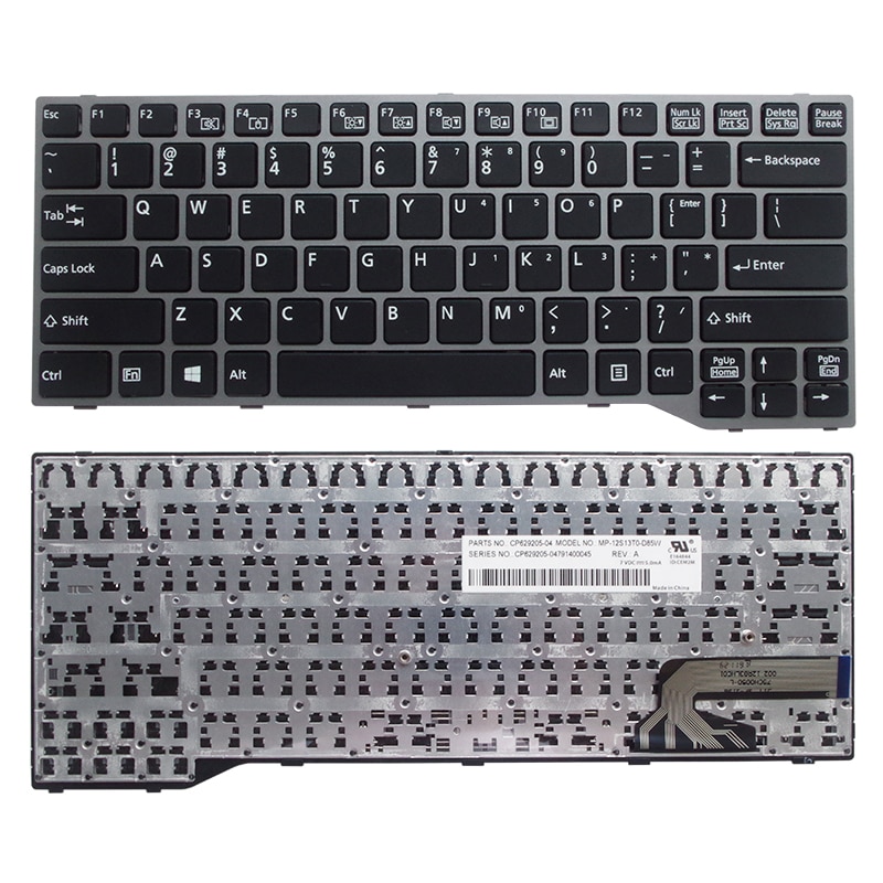 Engels Laptop Toetsenbord Voor Fujitsu Lifebook E7... – Vicedeal