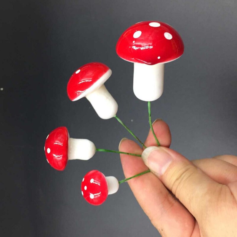 Planta de simulación Artificial de Mini hongo, Mic... – Grandado