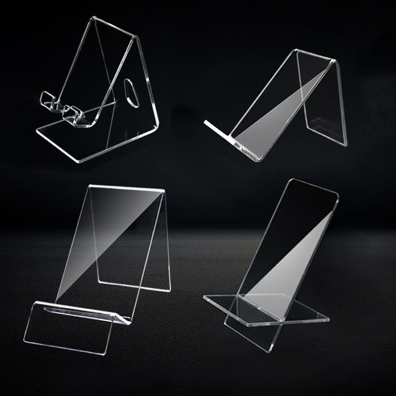 Clear Acrylic Cell Phone Stand Desk Dock Holder Fo... – Grandado