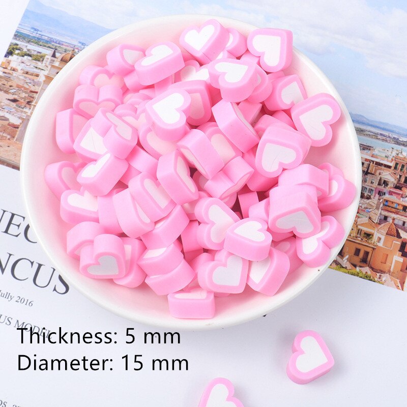 1PC Love Heart Cotton Candy Addition Slime Filler ... – Vicedeal